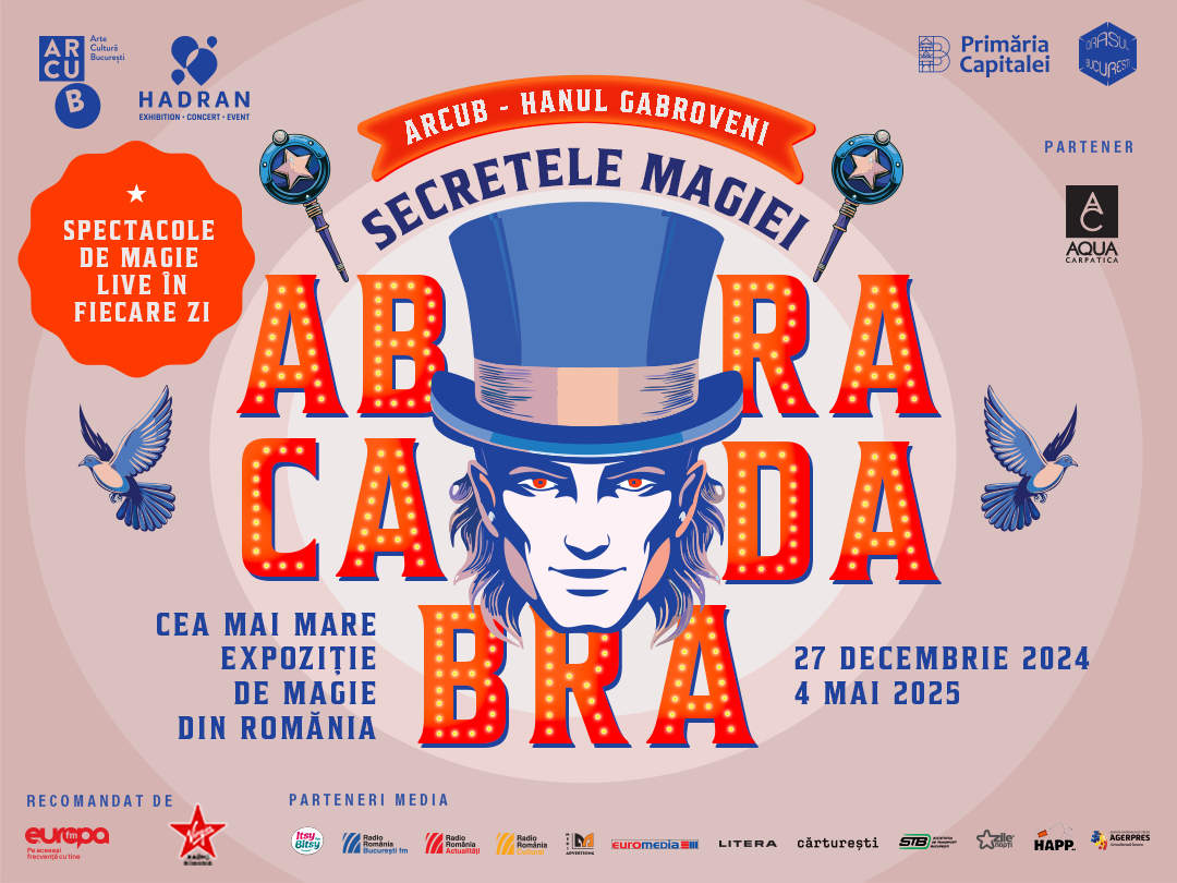 Abracadabra – Live Magic Show, Bucharest (27th December – 4th May) – Dracula's Guide to Romania