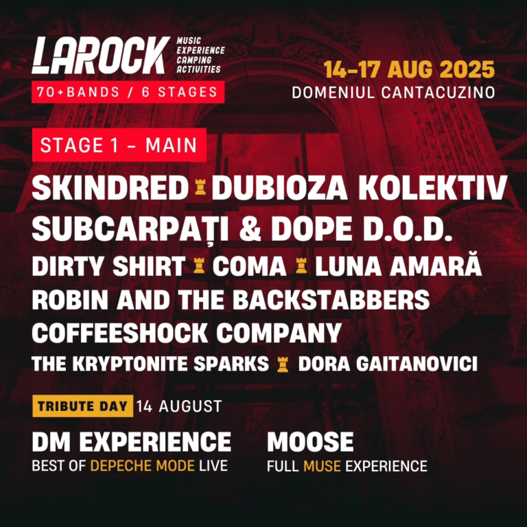 LaRock 2025 Music Festival – Cantacuzino Domain in Floresti, Prahova ...