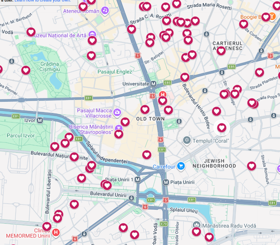 Magnolia Map of Bucharest – Where to find some of the most beautiful ...